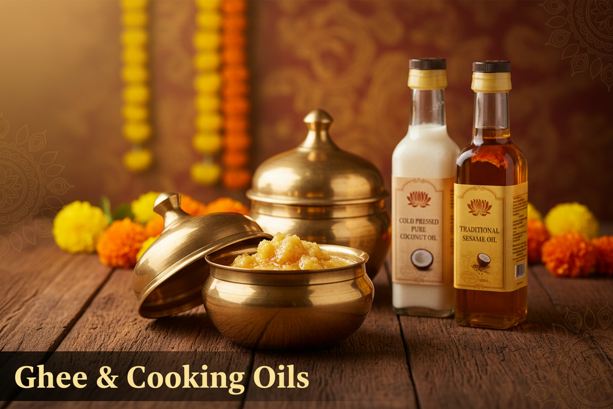 Ghee & Oils – India Bazaar Online Indian Grocery Store
