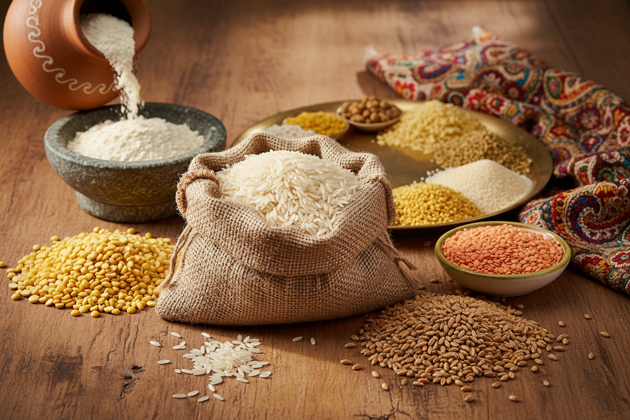 Grains & Cereals – India Bazaar Online Indian Grocery Store